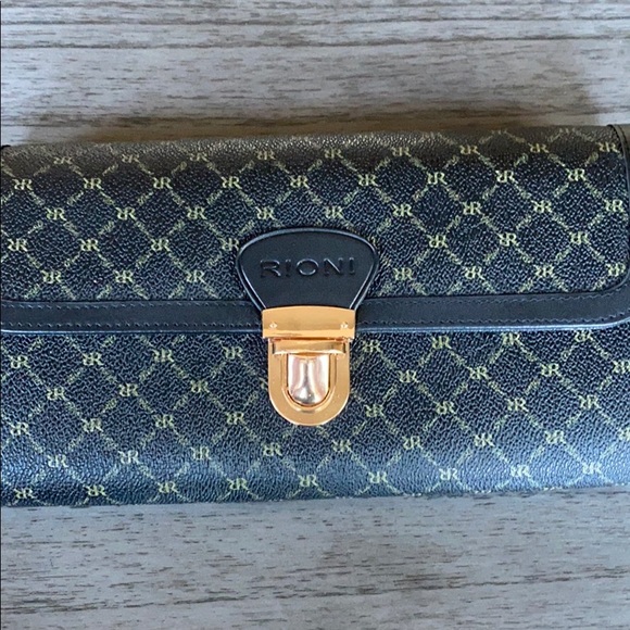 Rioni | Bags | Rioni Monogram Clutch Wallet Crossbody | Poshmark